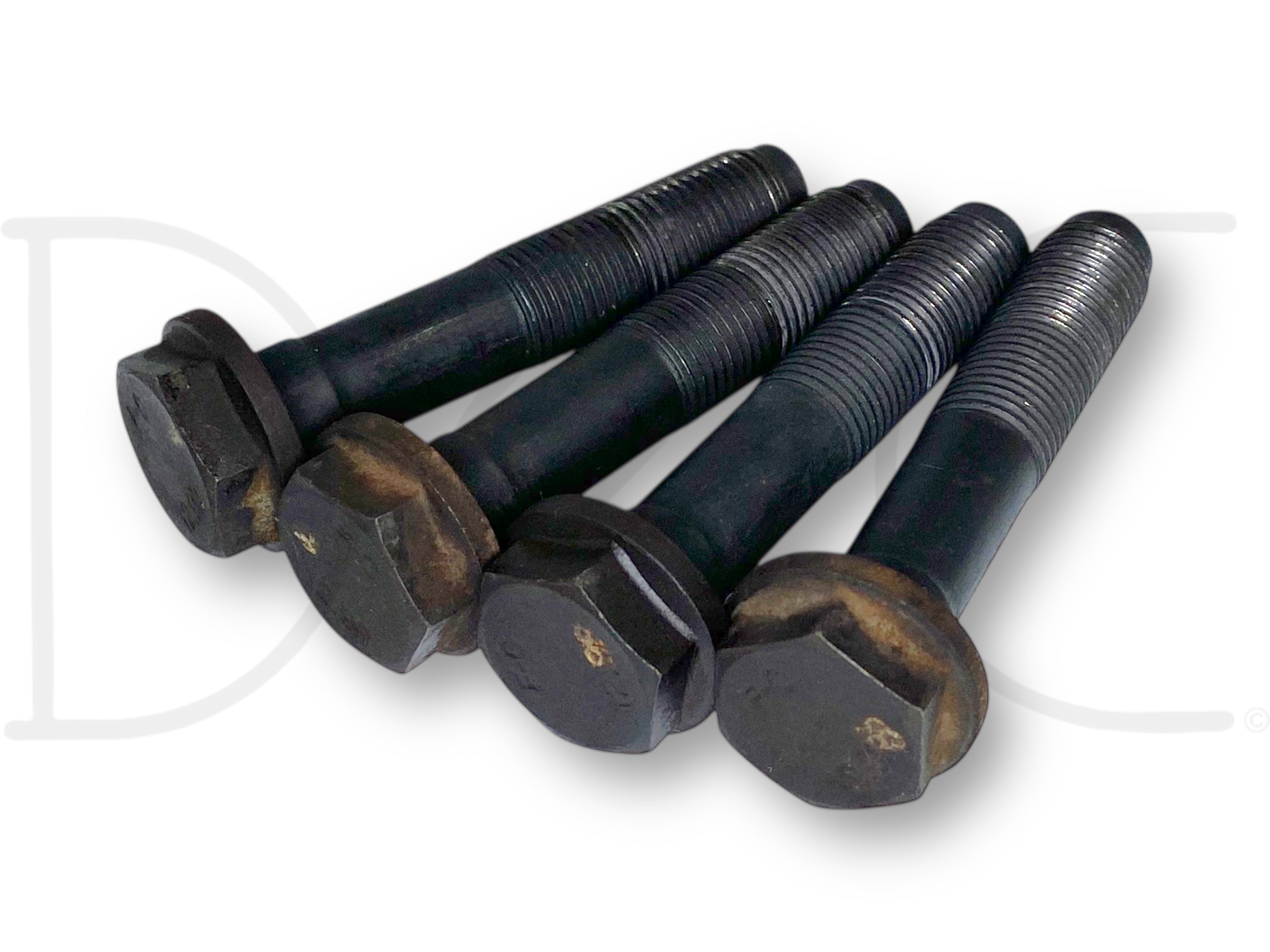 03-07 Ford 6.0 6.0L DIESEL HARMONIC BALANCER CRANK PULLEY BOLTS BOLT ...